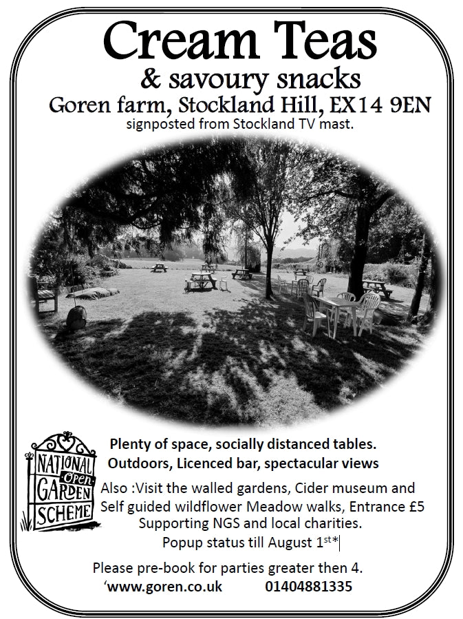 Cream Teas, gift voucher | Goren Farm Seeds